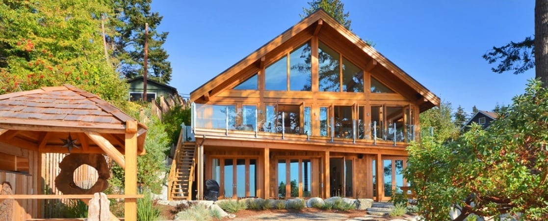 Oceanfront A-Frame Home with Dynamic Windows and Doors