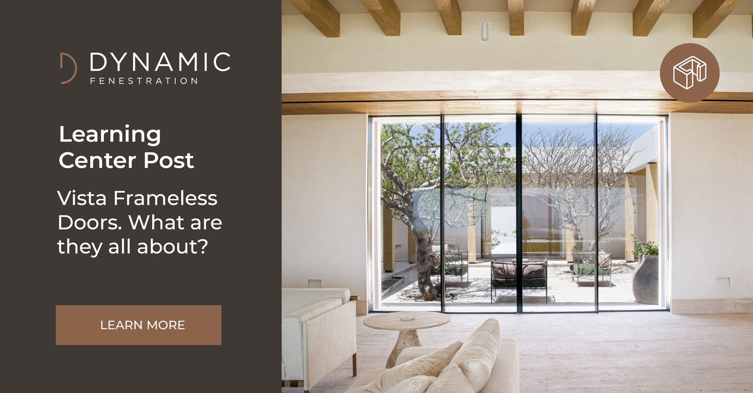 Frameless Sliding Glass Doors Exterior - Dynamic Fenestration